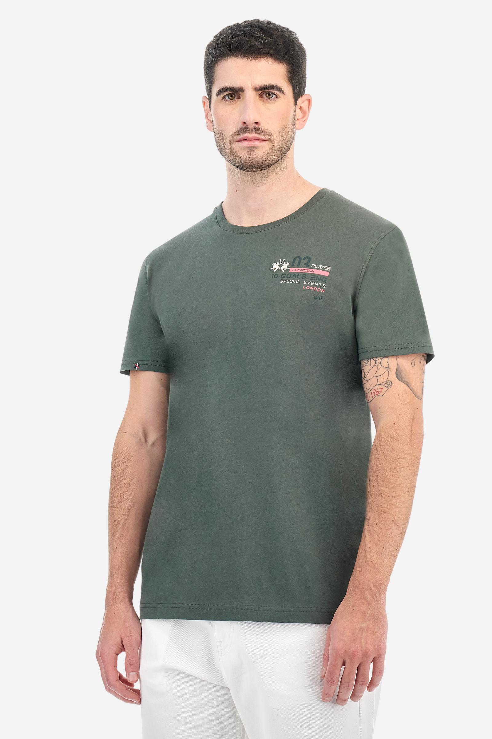 T-shirt in jersey cotton in regular fit - Austen | La Martina